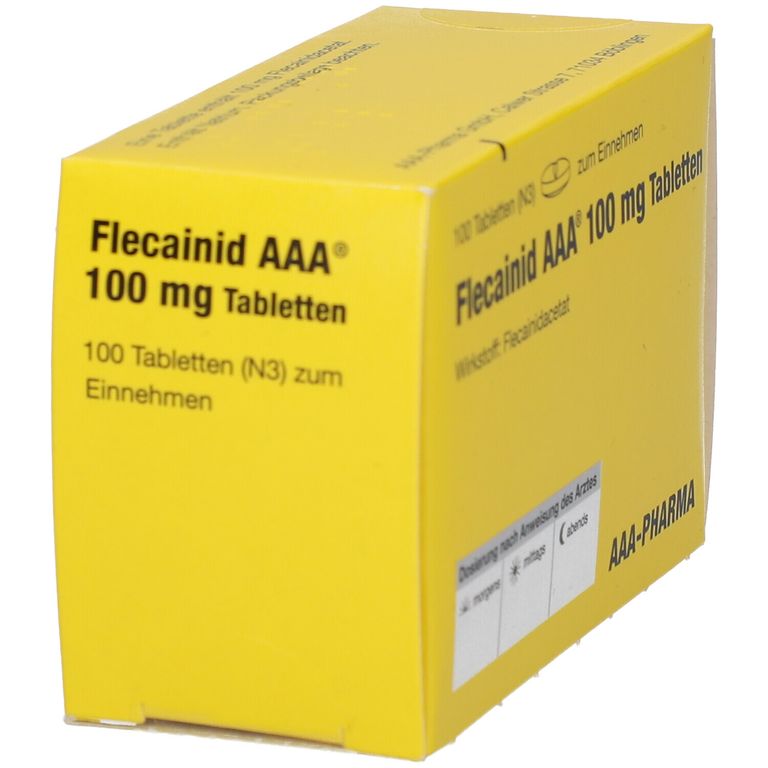 Flecainid AAA® 100 mg 100 St mit dem E-Rezept kaufen - Shop Apotheke