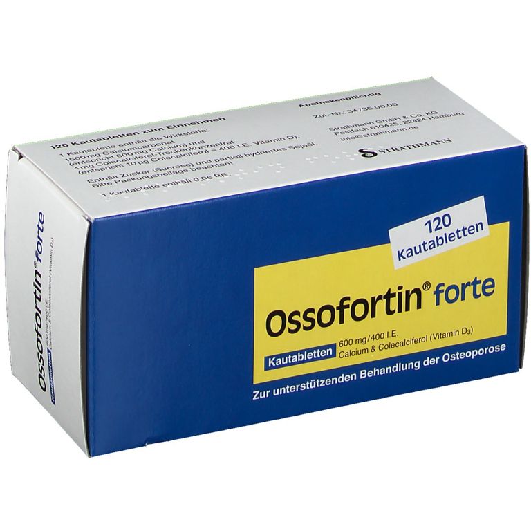 Ossofortin® forte Kautabletten 120 St - Shop Apotheke