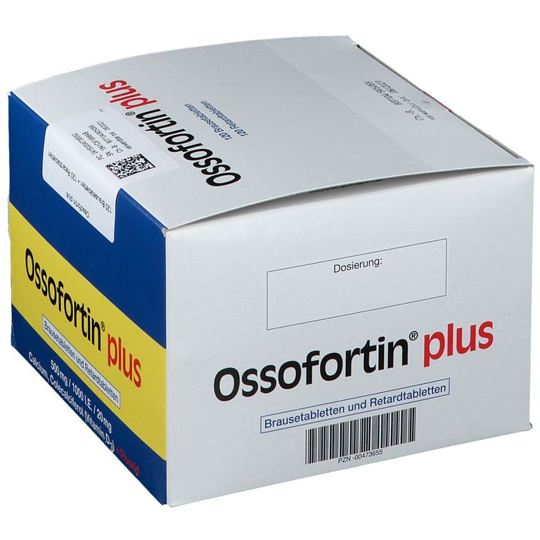 Ossofortin® Plus 500 mg/ 1000 I.E./20 mg 1 St mit dem E-Rezept kaufen ...