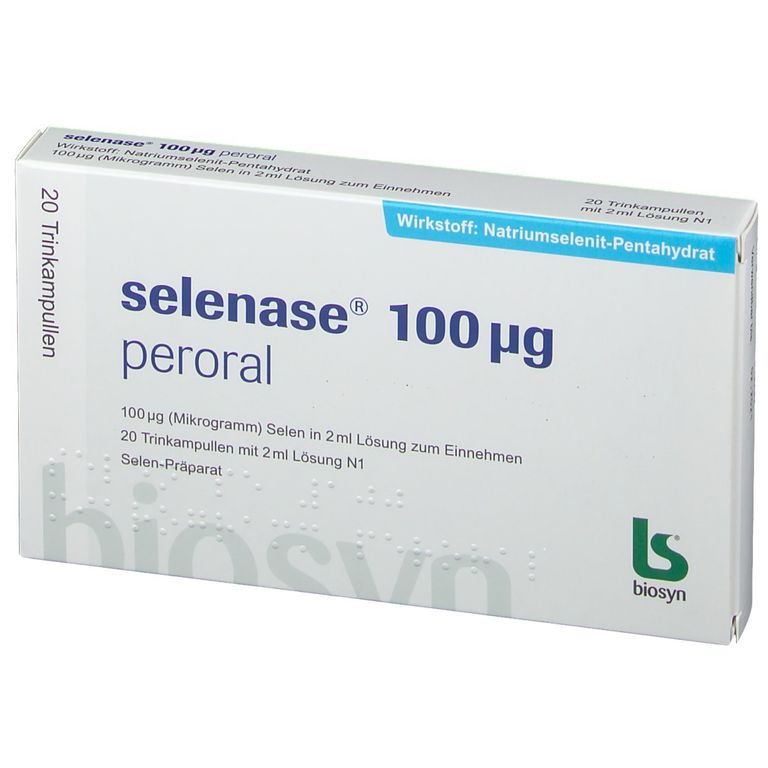 selenase® 100 µg peroral 20x2 ml mit dem E-Rezept kaufen - Shop Apotheke