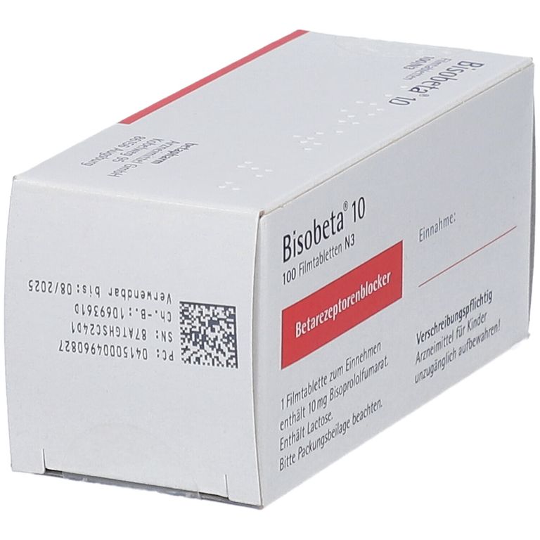 Bisobeta® 10 100 St mit dem E-Rezept kaufen - Shop Apotheke