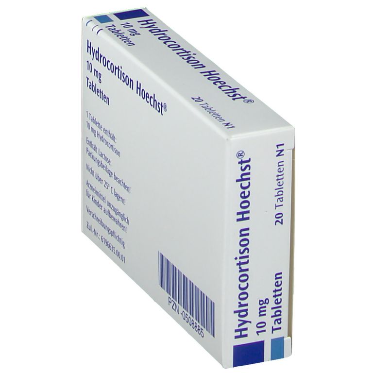 Hydrocortison Hoechst® 10 mg 20 St mit dem E-Rezept kaufen - Shop Apotheke
