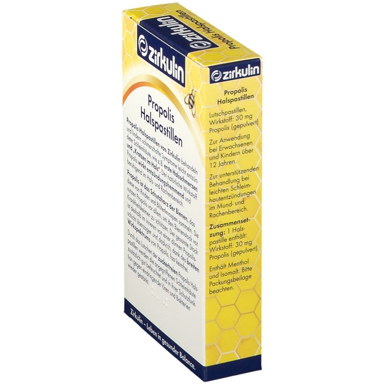 Zirkulin Propolis Halspastillen 30 St - Shop Apotheke