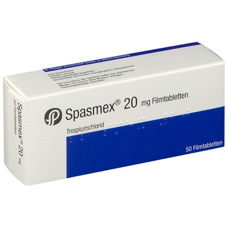 SPASMEX® 20 mg 50 St mit dem E-Rezept kaufen - Shop Apotheke