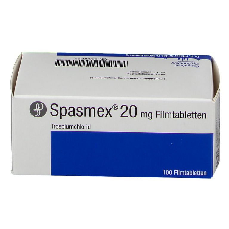 SPASMEX® 20 mg 100 St mit dem E-Rezept kaufen - Shop Apotheke
