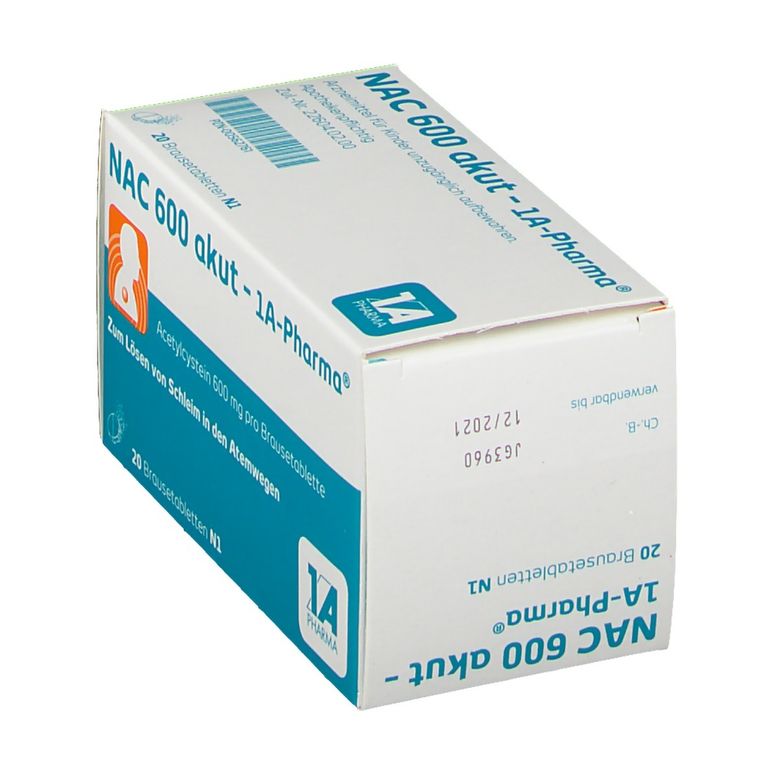 NAC 600 akut - 1A Pharma® 20 St - Shop Apotheke