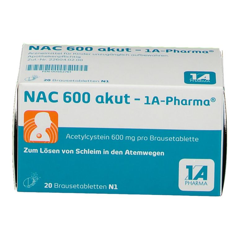 NAC 600 akut - 1A Pharma® 20 St - Shop Apotheke