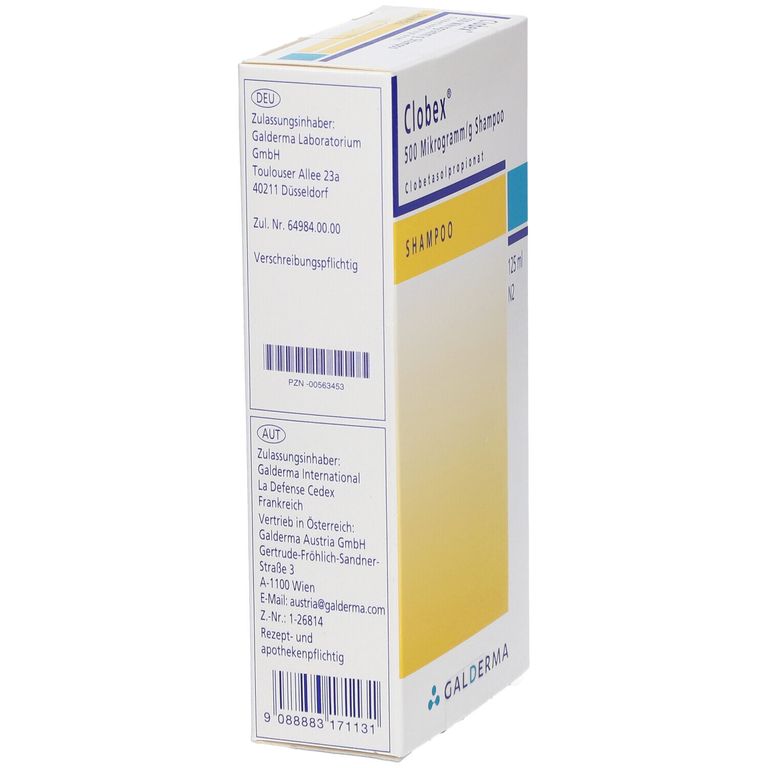 Clobex® 500 µg/g 125 ml mit dem E-Rezept kaufen - Shop Apotheke