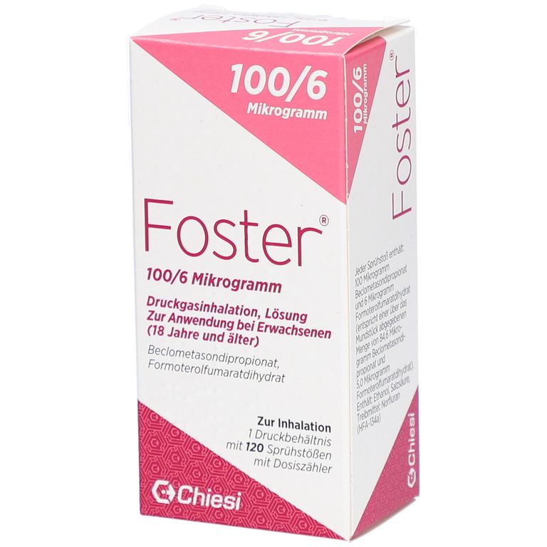 FOSTER® 100/6 µg 1 St mit dem E-Rezept kaufen - Shop Apotheke