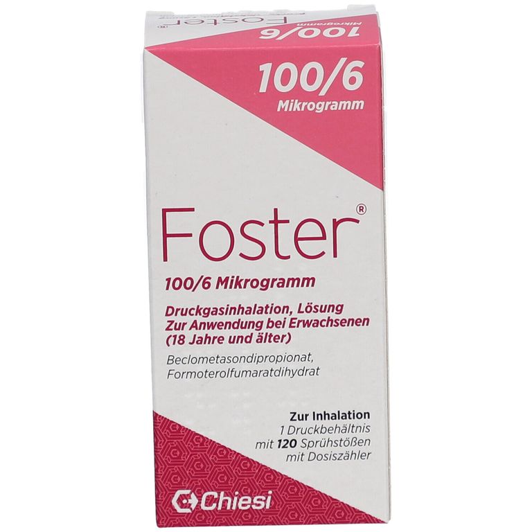 FOSTER® 100/6 µg 1 St mit dem E-Rezept kaufen - Shop Apotheke