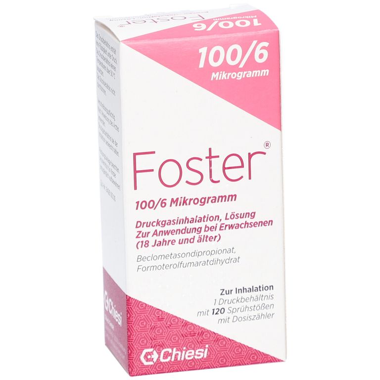 FOSTER® 100/6 µg 1 St mit dem E-Rezept kaufen - Shop Apotheke