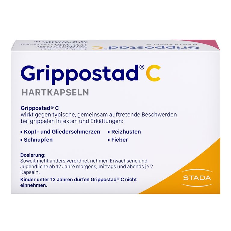 Grippostad C® bei Erkältung und grippalen Infekten 24 St - Shop Apotheke