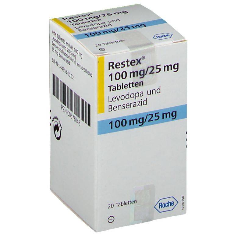 Restex® 100 mg/25 mg 20 St mit dem E-Rezept kaufen - Shop Apotheke