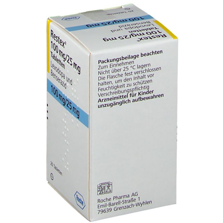 Restex® 100 mg/25 mg 20 St mit dem E-Rezept kaufen - Shop Apotheke