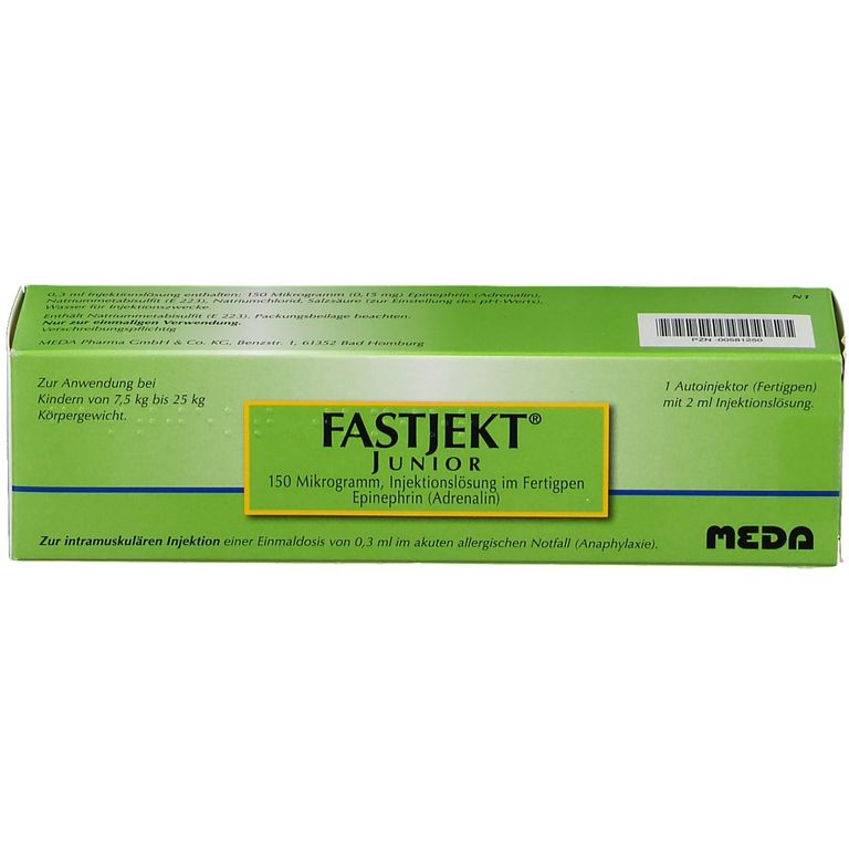 FASTJEKT® Junior 150 µg 1 St mit dem E-Rezept kaufen - Shop Apotheke