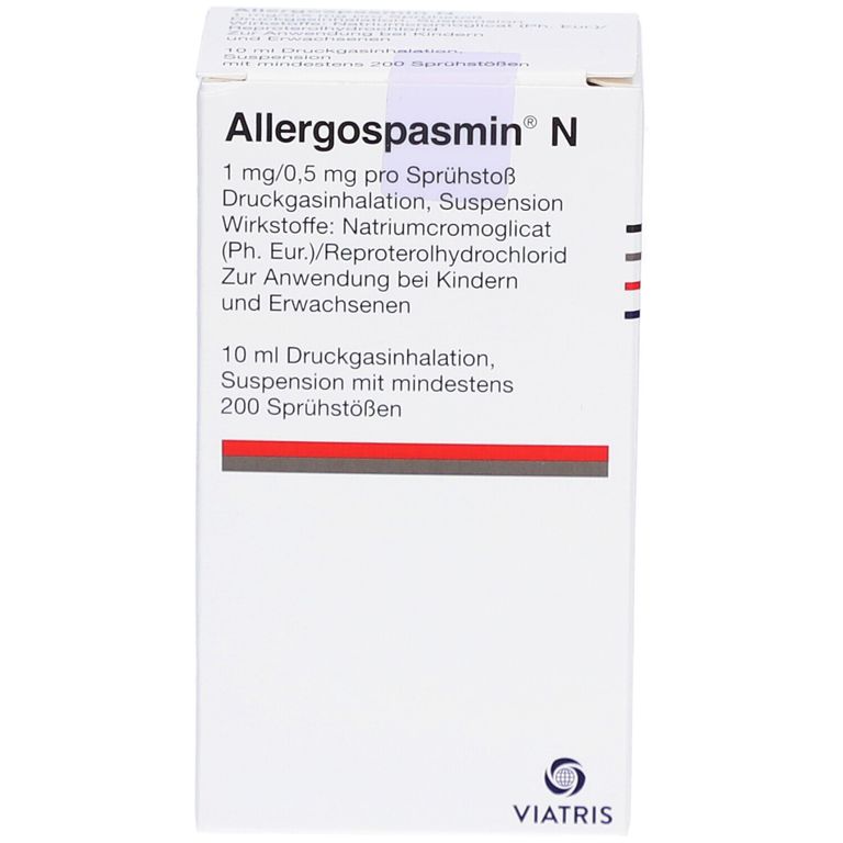 Allergospasmin® N 1 mg/0,5 mg pro Sprühstoß 10 ml mit dem E-Rezept ...