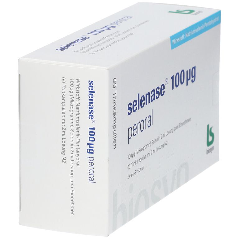 selenase® 100 µg peroral 60x2 ml mit dem E-Rezept kaufen - Shop Apotheke