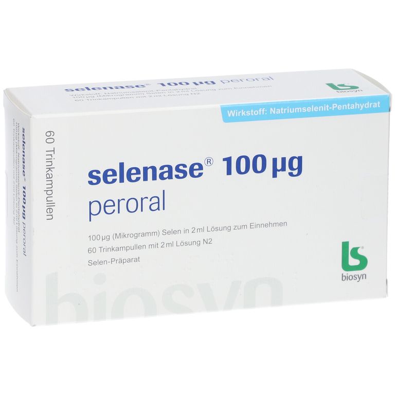 selenase® 100 µg peroral 60x2 ml mit dem E-Rezept kaufen - Shop Apotheke