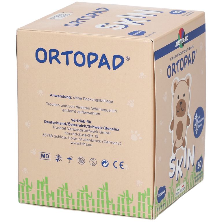 Ortopad® Skin Regular Augenokklusionspflaster 50 St - Shop Apotheke