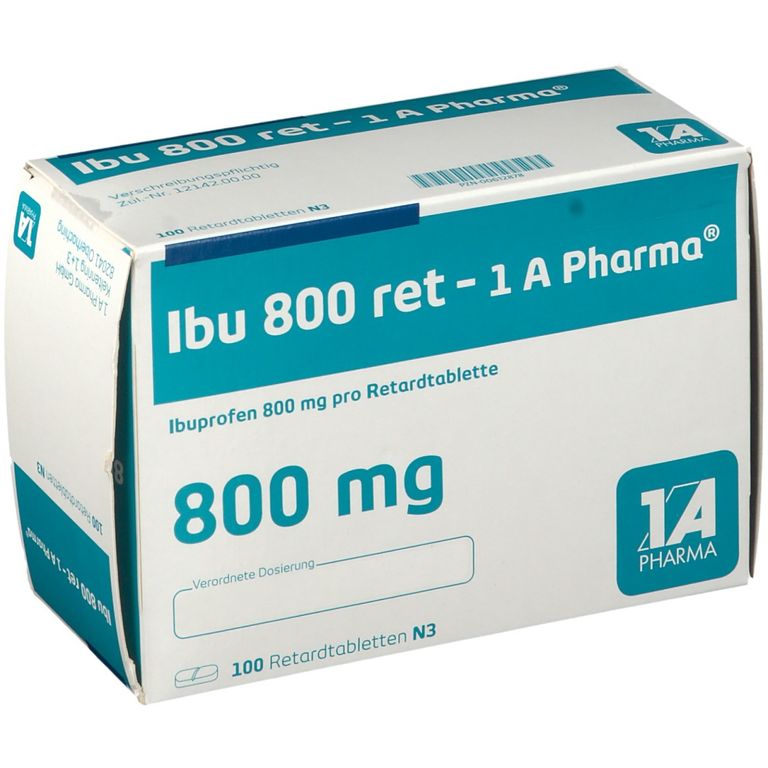 Ibu 800 1A Pharma® 100 St mit dem E-Rezept kaufen - Shop Apotheke