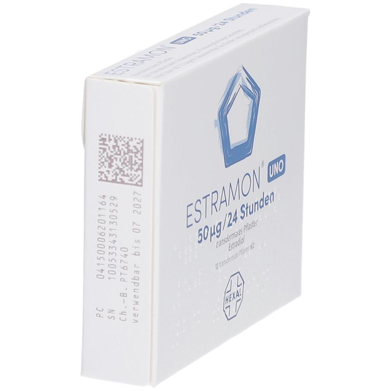 ESTRAMON® UNO 50 μg/24 Stunden 12 St mit dem E-Rezept kaufen - Shop ...