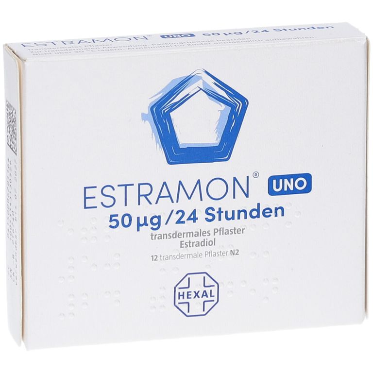 ESTRAMON® UNO 50 μg/24 Stunden 12 St mit dem E-Rezept kaufen - Shop ...