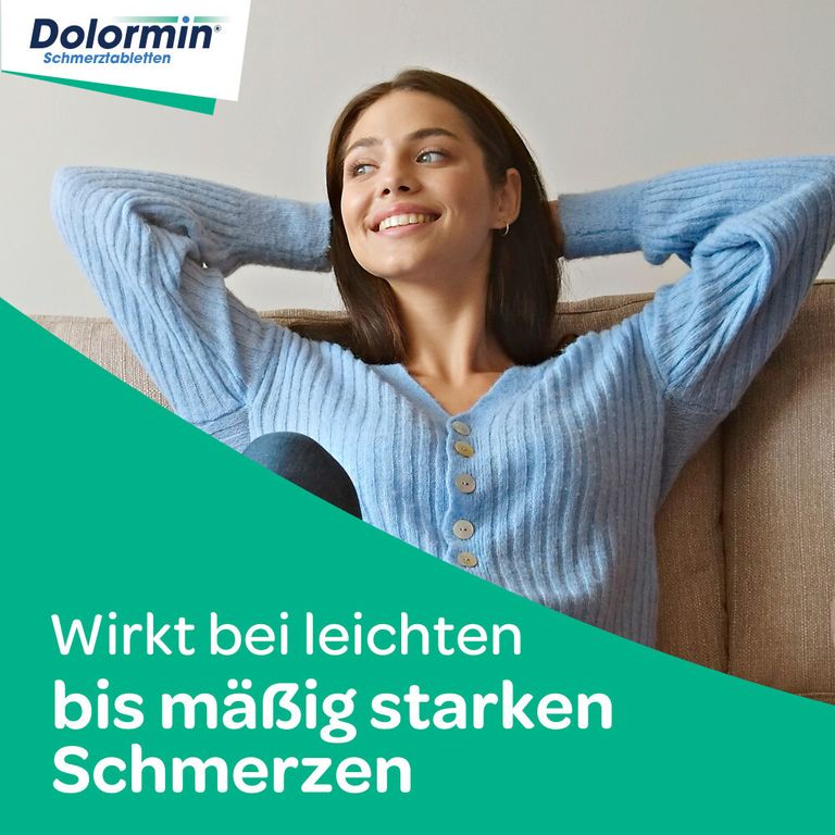 Dolormin Schmerztabletten mit 200 mg Ibuprofen bei Schmerzen und Fieber ...