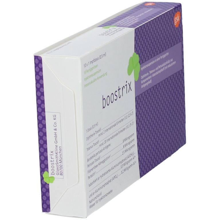 Boostrix 10x0,5 ml mit dem E-Rezept kaufen - Shop Apotheke