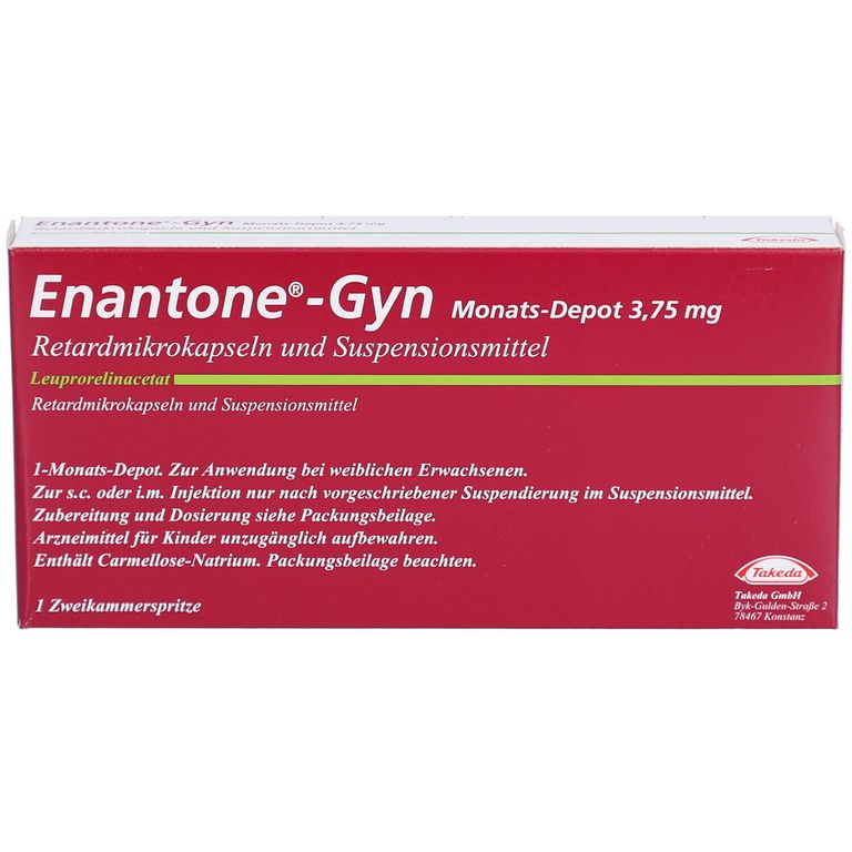 Enantone®-Gyn Monats-Depot 3,75 mg 1 St mit dem E-Rezept kaufen - Shop ...