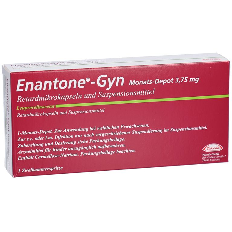Enantone®-Gyn Monats-Depot 3,75 mg 1 St mit dem E-Rezept kaufen - Shop ...