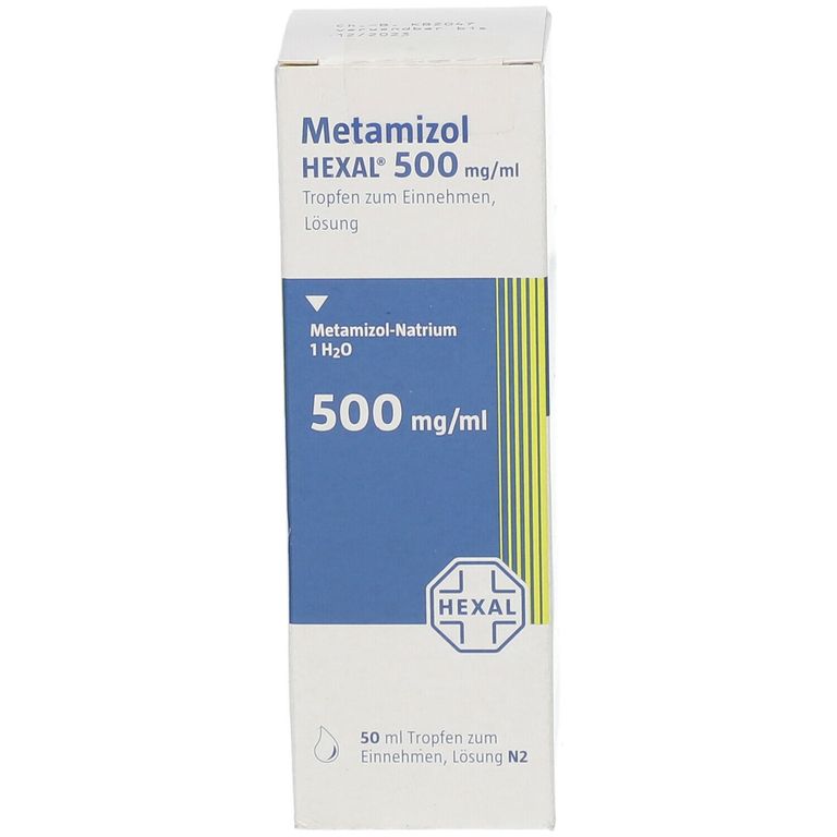 Metamizol HEXAL® 500 mg/ml 50 ml mit dem E-Rezept kaufen - Shop Apotheke