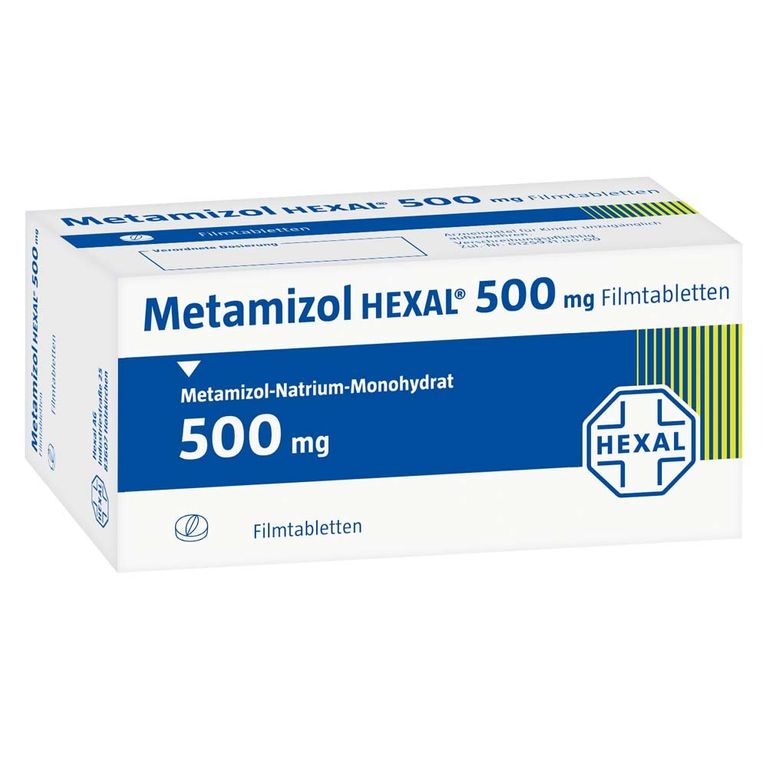Metamizol HEXAL® 500 mg 50 St mit dem E-Rezept kaufen - Shop Apotheke