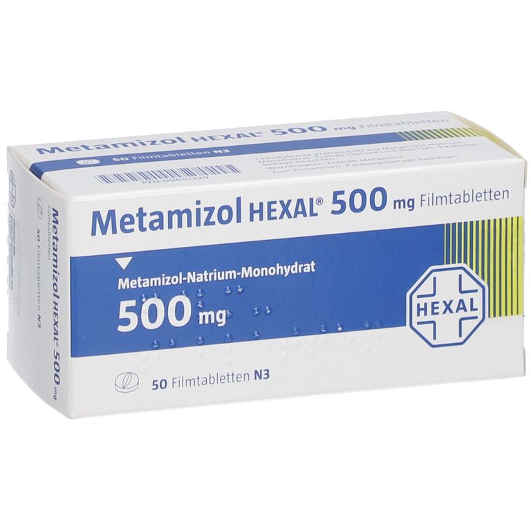 Metamizol HEXAL® 500 mg 50 St mit dem E-Rezept kaufen - Shop Apotheke