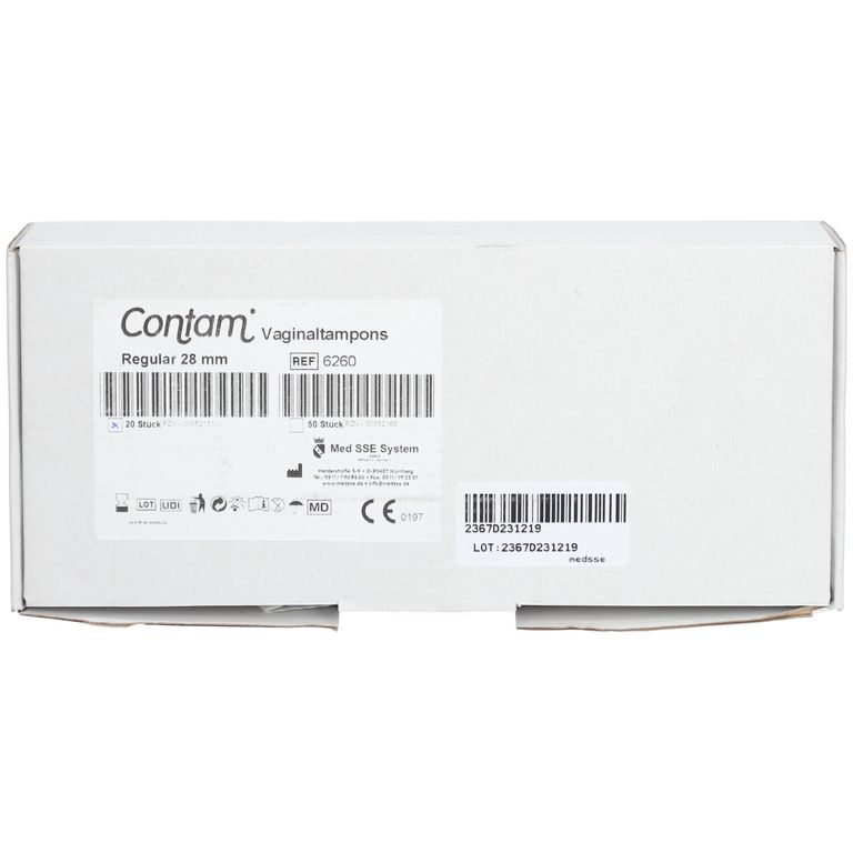Contam® Vaginaltampons 20 St - Shop Apotheke
