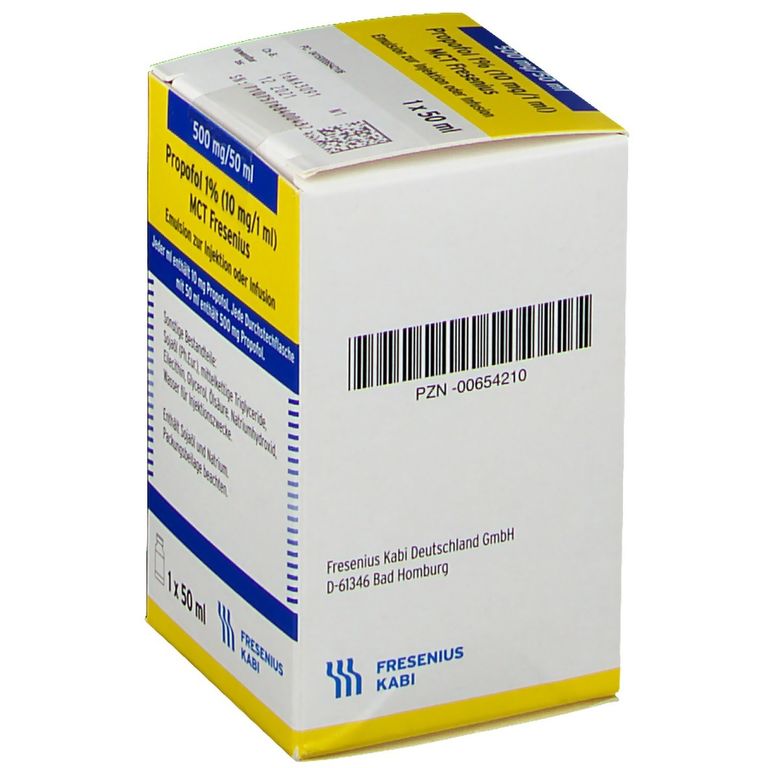 Propofol 1 % MCT 50 ml mit dem E-Rezept kaufen - Shop Apotheke