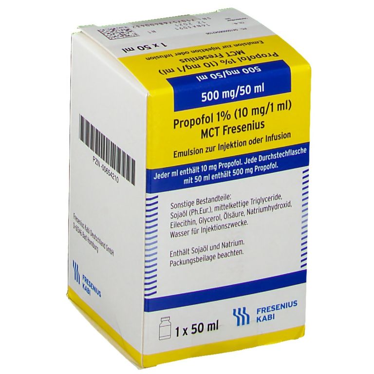 Propofol 1 % MCT 50 ml mit dem E-Rezept kaufen - Shop Apotheke