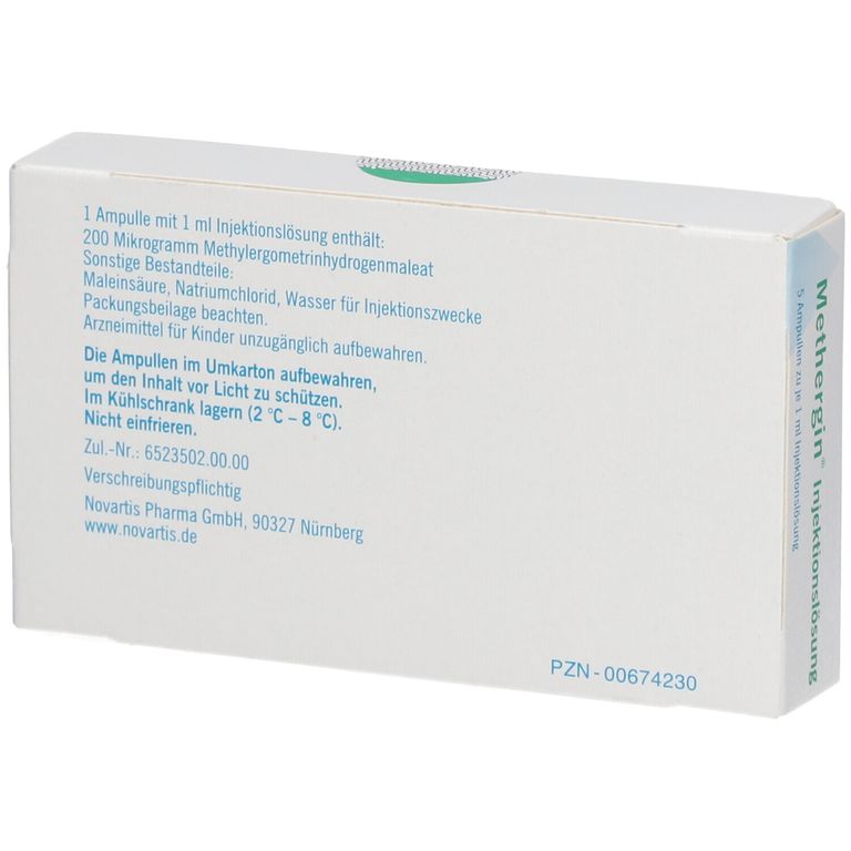 Methergin® 5x1 ml mit dem E-Rezept kaufen - Shop Apotheke