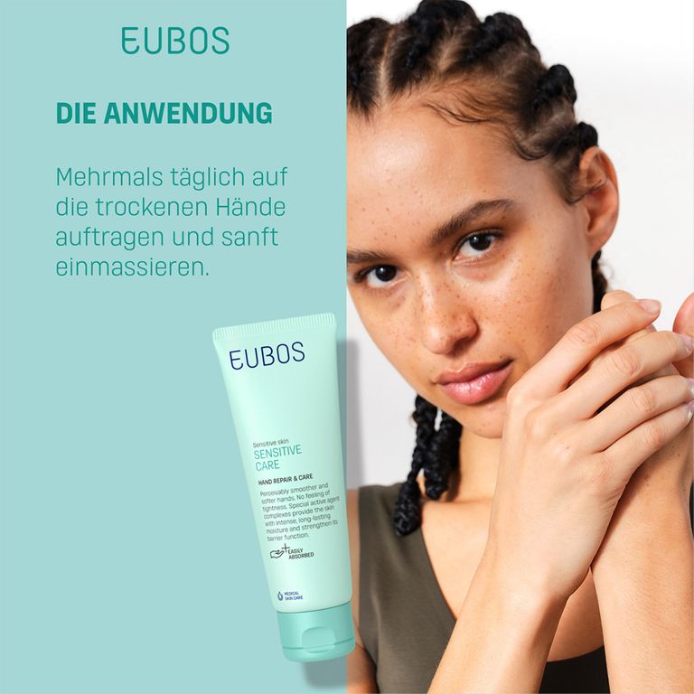 EUBOS Sensitive Hand Repair & Schutz Handcreme 75 ml - Shop Apotheke