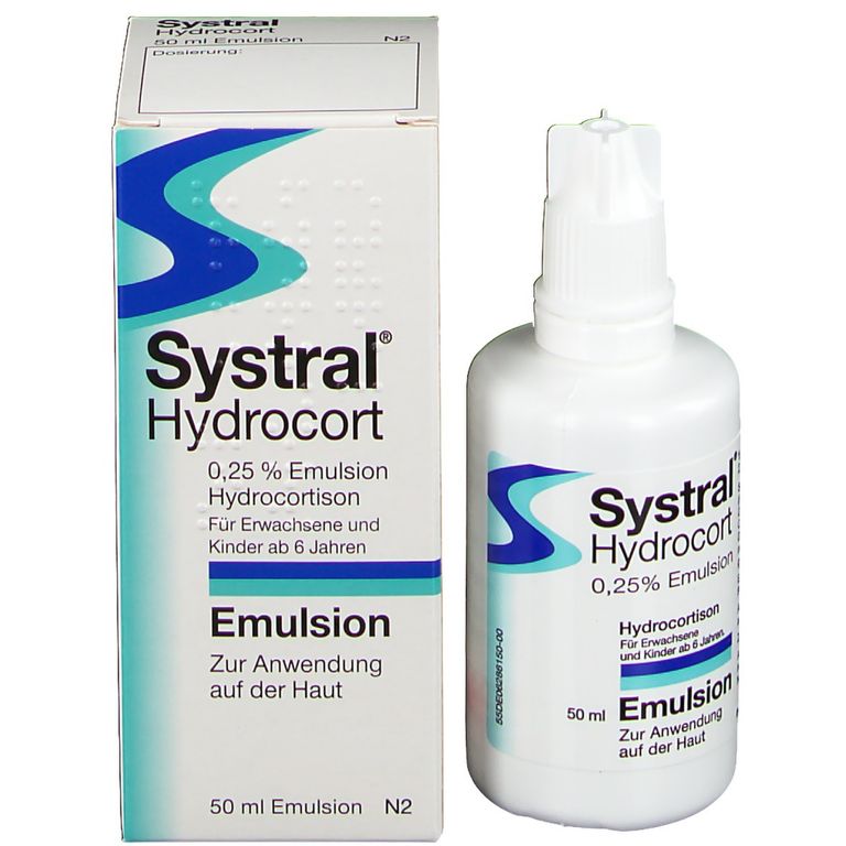 Systral® Hydrocort 0,25% Emulsion 50 ml - Shop Apotheke
