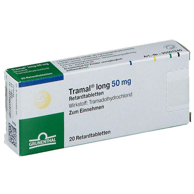 Tramal® long 50 mg 20 St mit dem E-Rezept kaufen - Shop Apotheke