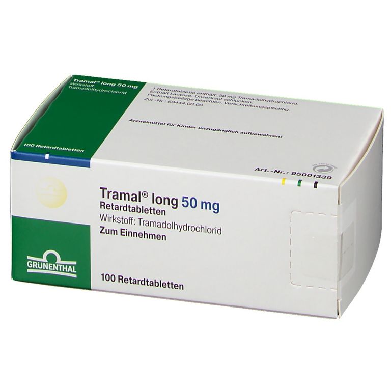 Tramal® long 50 mg 100 St mit dem E-Rezept kaufen - Shop Apotheke
