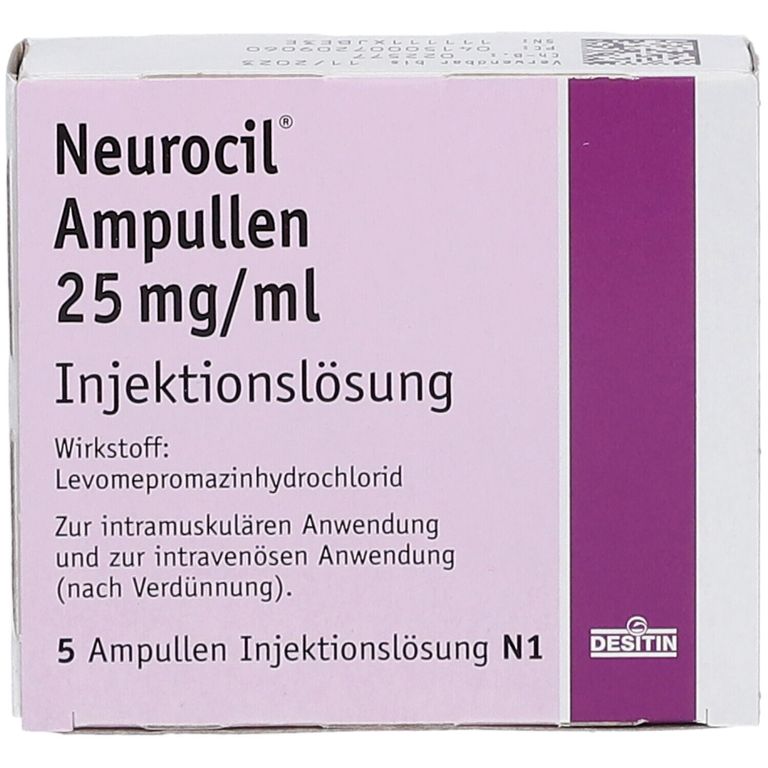 Neurocil® Ampullen 25 mg/ml 5x1 ml mit dem E-Rezept kaufen - Shop Apotheke
