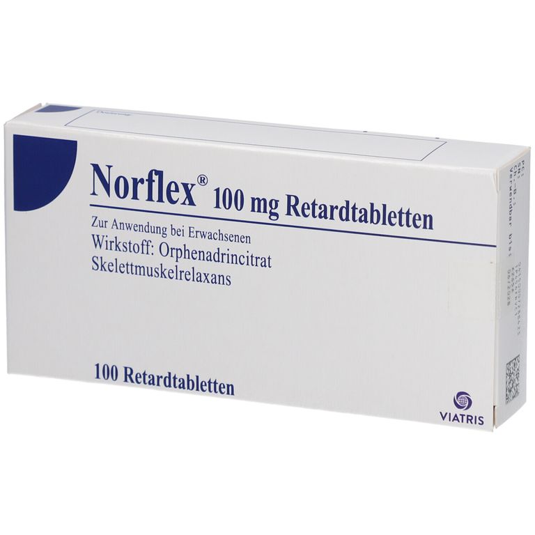 Norflex® 100 mg 100 St mit dem E-Rezept kaufen - Shop Apotheke