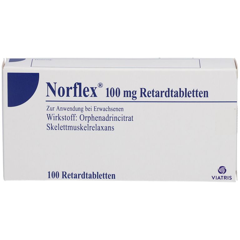 Norflex® 100 mg 100 St mit dem E-Rezept kaufen - Shop Apotheke