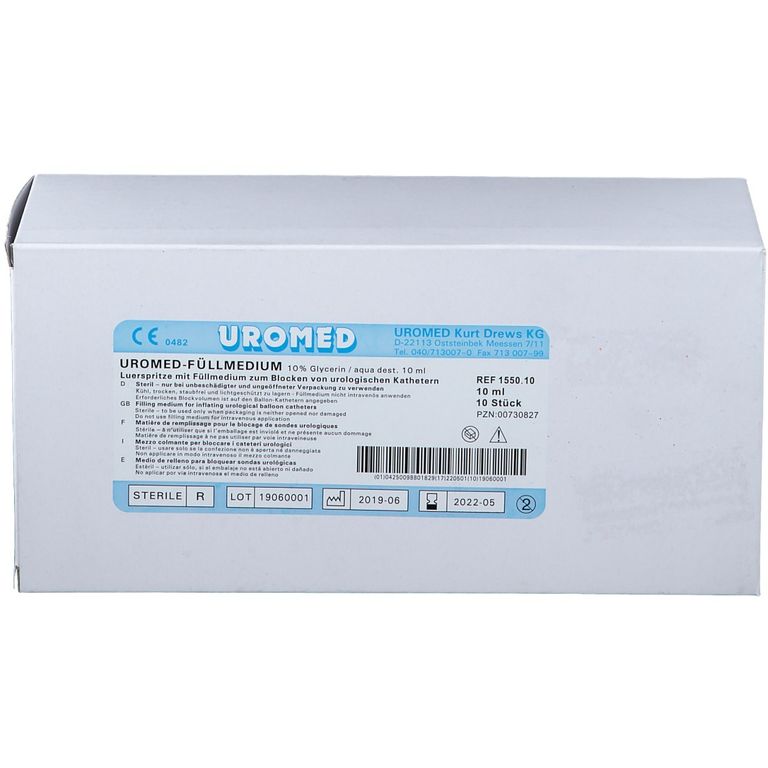 Uromed Füllmedium 10x10 ml - Shop Apotheke