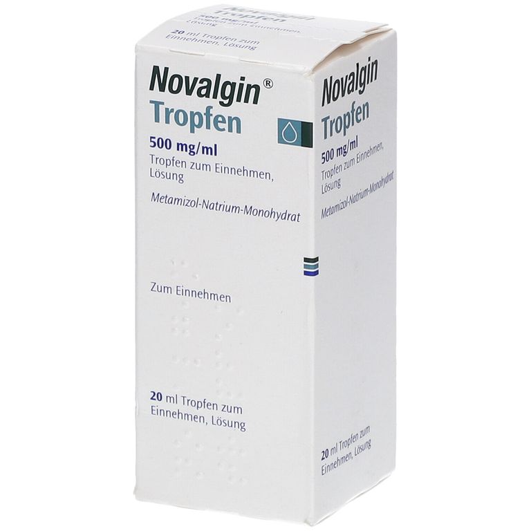 Novalgin® 20 ml mit dem E-Rezept kaufen - Shop Apotheke