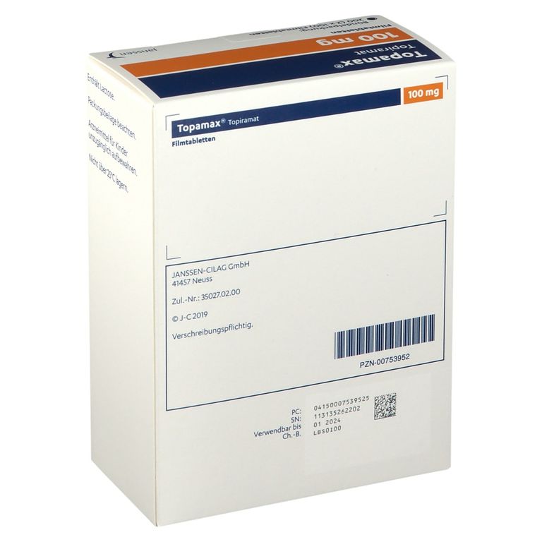Topamax® 100 mg 200 St mit dem E-Rezept kaufen - Shop Apotheke
