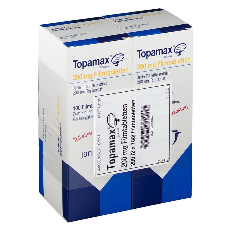 Topamax® 200 mg 200 St mit dem E-Rezept kaufen - Shop Apotheke