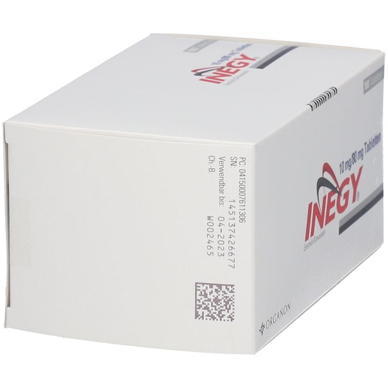 INEGY® 10 mg/80 mg 100 St mit dem E-Rezept kaufen - Shop Apotheke
