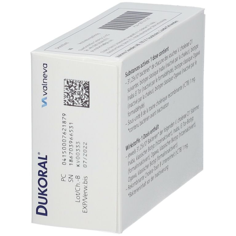 DUKORAL® 2x1 St mit dem E-Rezept kaufen - Shop Apotheke